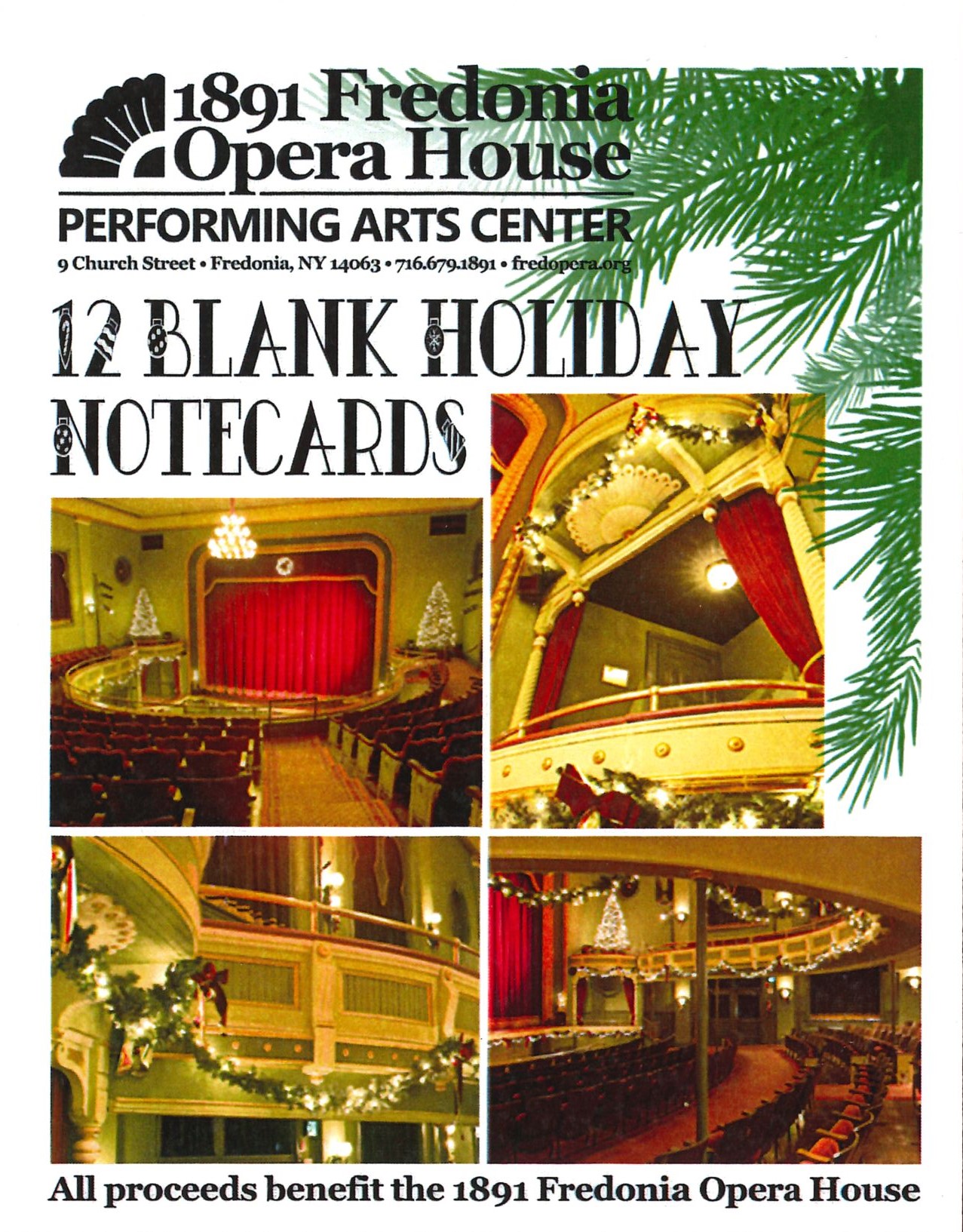 Opera House Holiday Notecards - Fredonia Opera House | Experience the ...